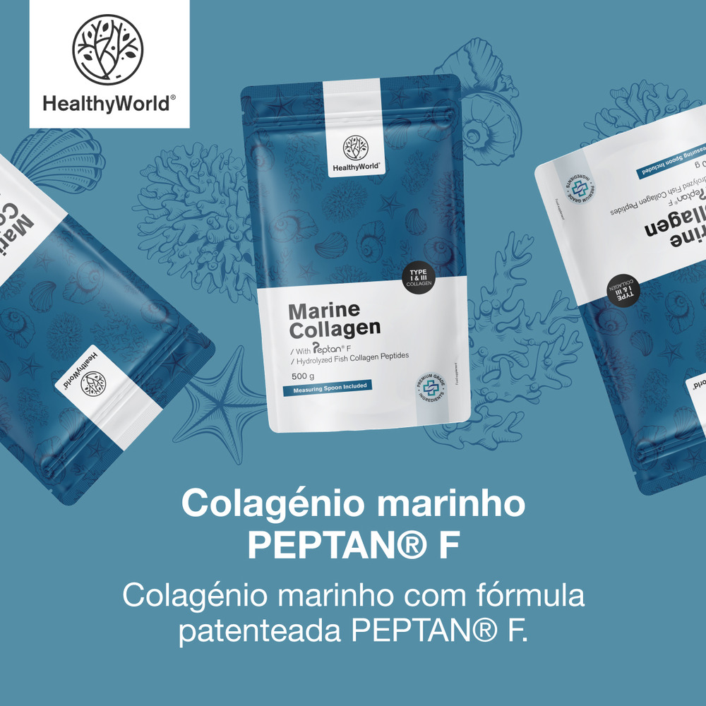 Colagénio marinho PEPTAN® F, 500 g - HealthyWorld.pt
